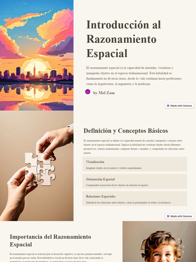 Introducción Al Razonamiento Espacial | PDF | Espacio | Imaginación