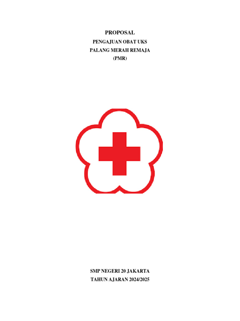 Proposal Pengajuan Obat UKS PMR 2024 | PDF