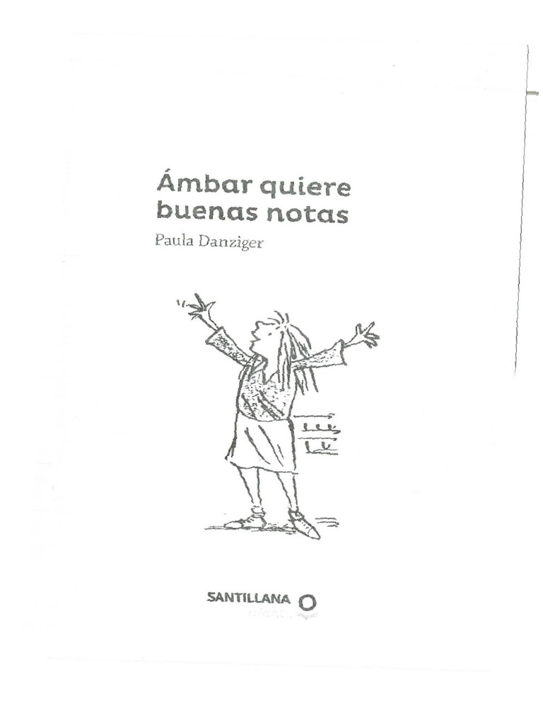 Ambar Quiere Buenas Notas | PDF