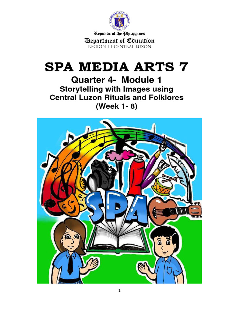 Spa Media Arts 4th Grade 7 Module 1 | PDF | Storytelling | Mass Media