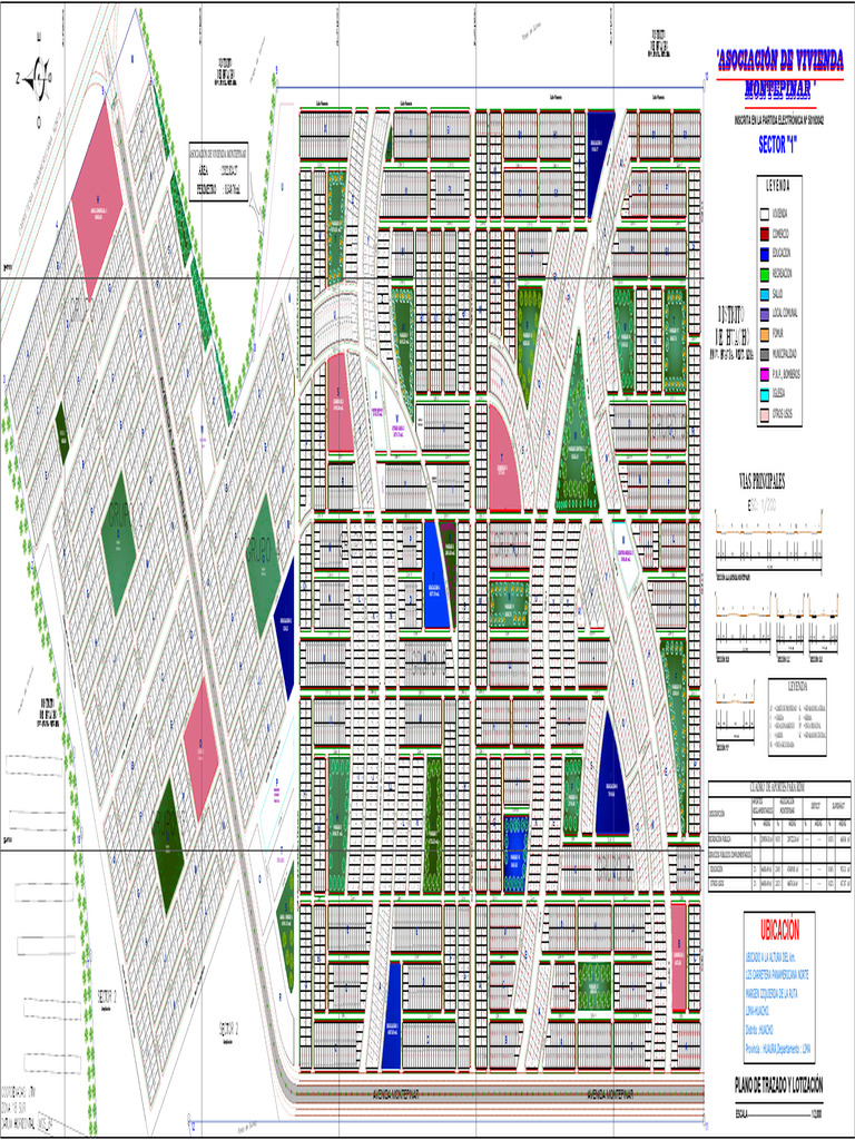 Sector 1 I II III IV V Vi Vii Viii y Ix Etapa Nov 2023 | PDF