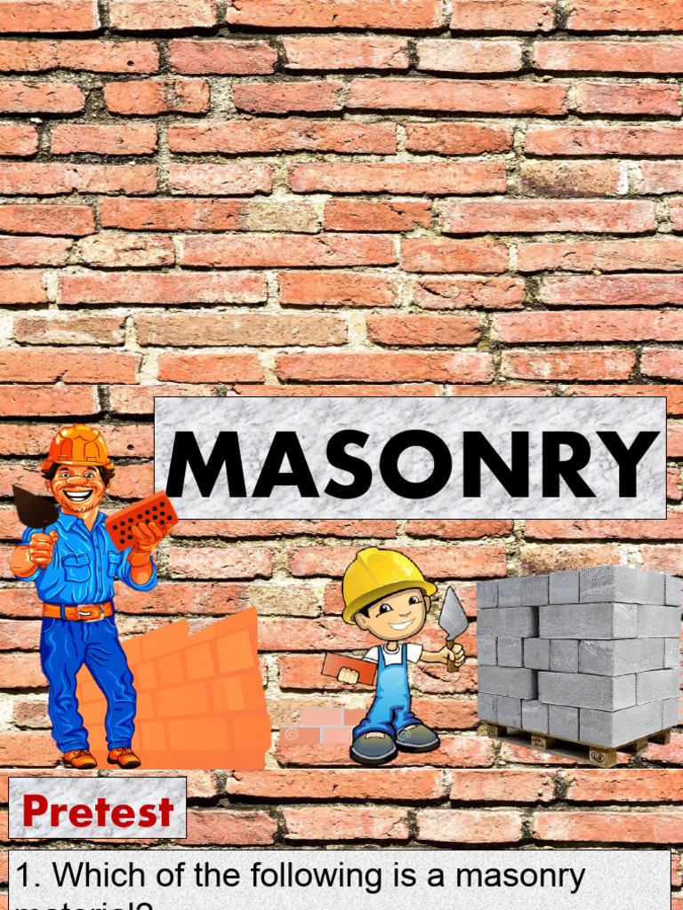 Lesson 1 - Prepare Construction Materials and Tools | PDF | Masonry | Brick