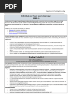 Tennessee PE Standards K-12 Overview | PDF | Physical Fitness | Foot