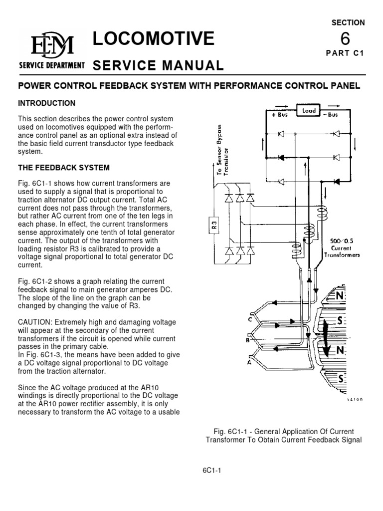 Locomotive Power & Transition Control | PDF | Rectifier | Transformer