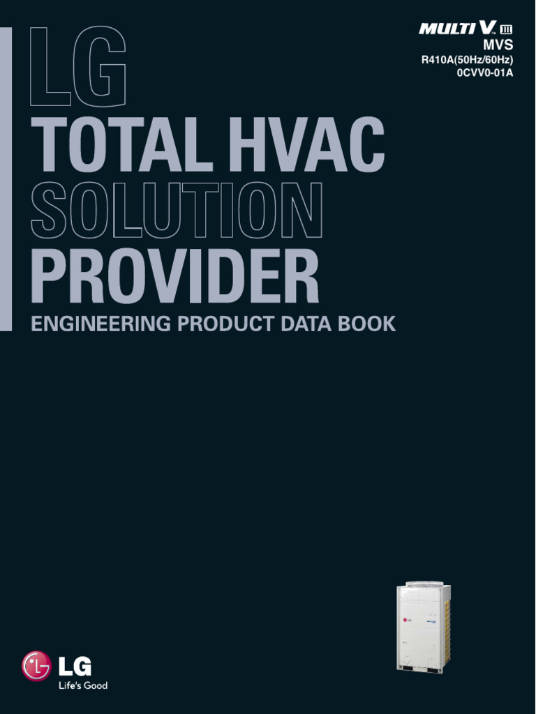 MVS R410A 5060Hz HP EU MFL55028417 0CVV0-01A | PDF | Valve | Air ...