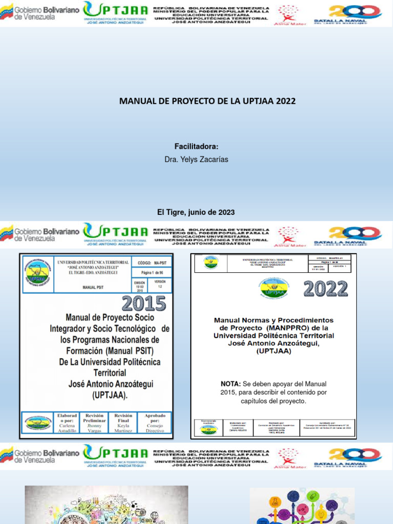 Manual de Proyecto UPTJAA 2022 | PDF | Validez (Estadísticas)