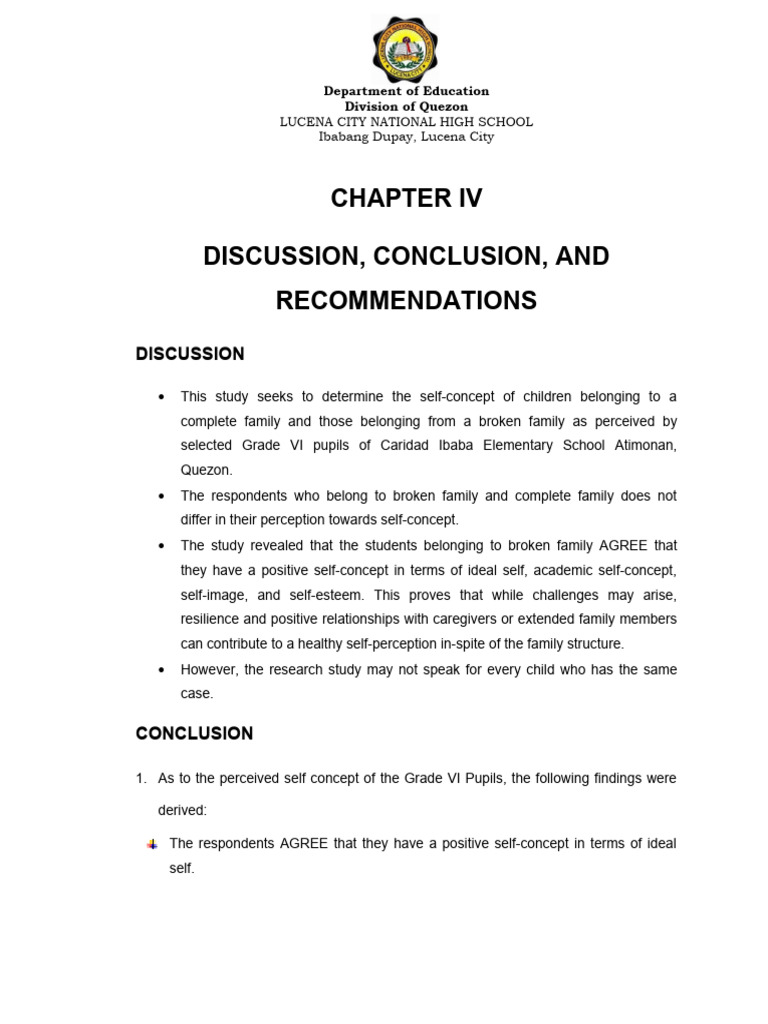 FINAL DRAFT 4 | PDF | Self Concept | Self Esteem