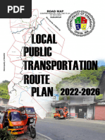 LPTRP Template (Draft) As of 21nov2022 | PDF | Transport | Public Transport