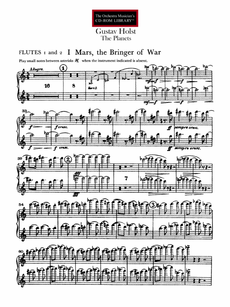 The Planets Gustav Holst | PDF