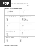 Latihan Matematik Tahun 5 | PDF