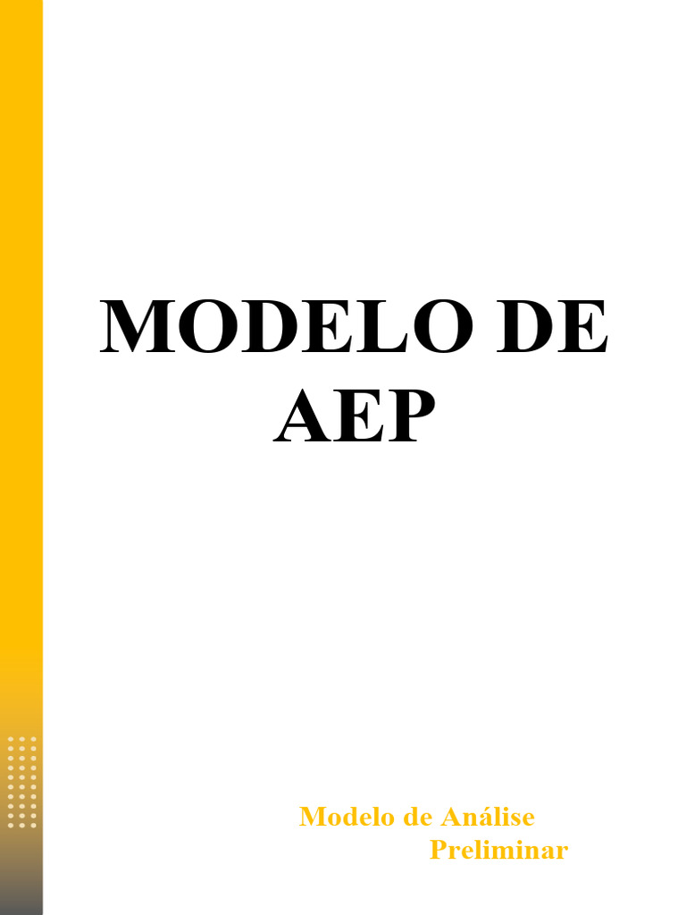 Modelo AEP-1 | PDF