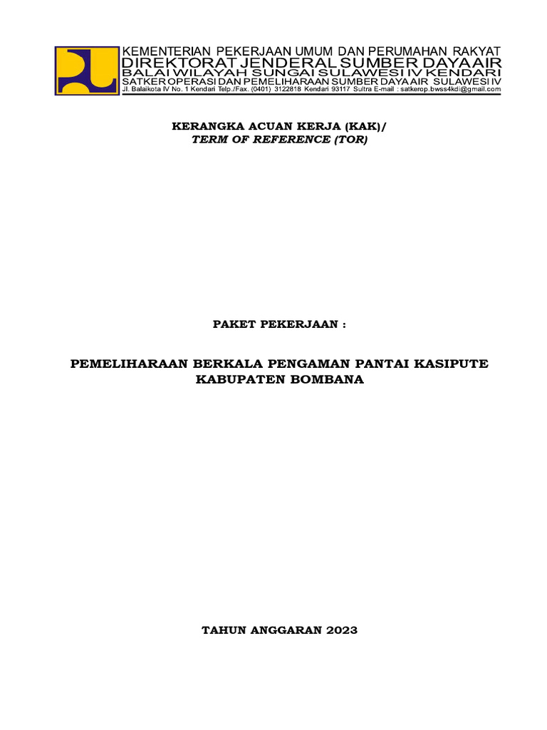 Kak Pantai Kasipute | PDF