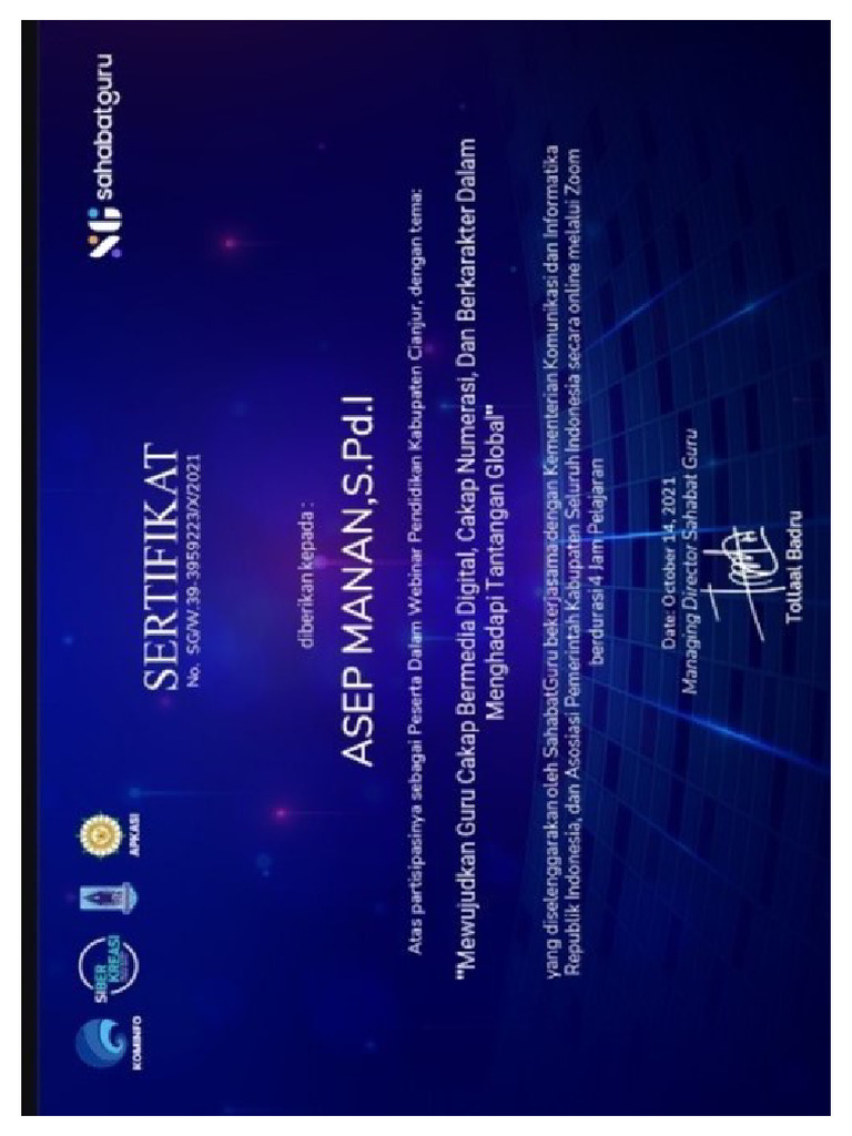 Serti Okt 2021 | PDF