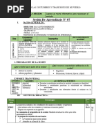 1 - SESION Del Folklore | PDF | Folklore | Evaluación