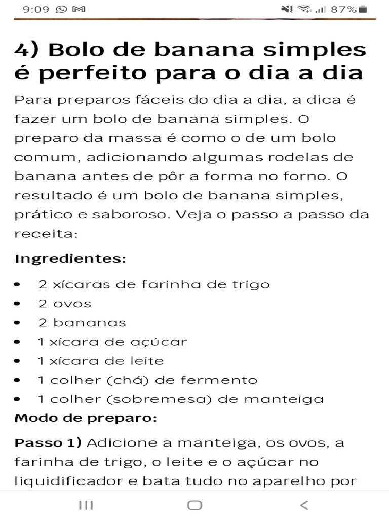 Simples Banana | PDF