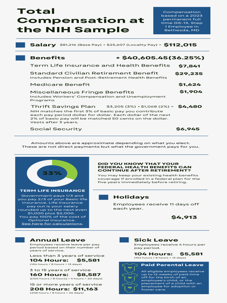 Total Compensation Flyer | PDF | Welfare | Employee Benefits