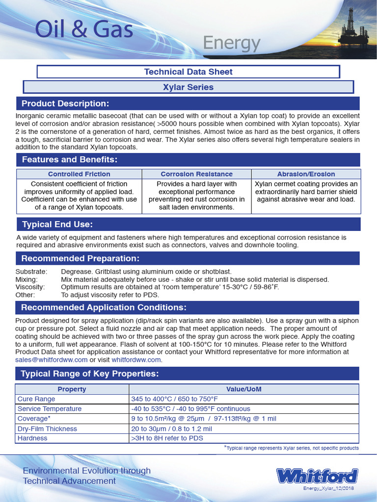 Xylar Series | PDF | Corrosion | Friction