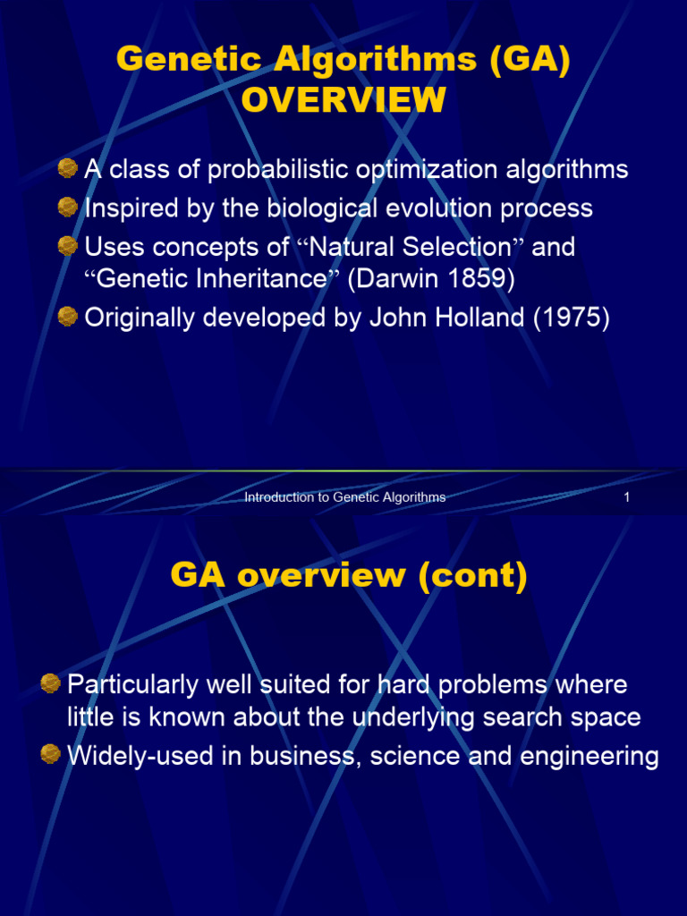 Genetic Algorithm | PDF | Genetic Algorithm | Natural Selection Genetic Algorithm | PDF | Genetic Algorithm | Natural Selection