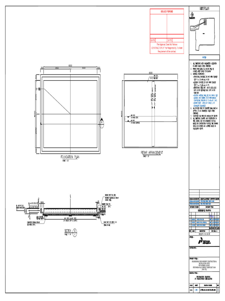 Drawing Sipil EPCI Sumber-1A (10012021) (1) - Signed | PDF ...