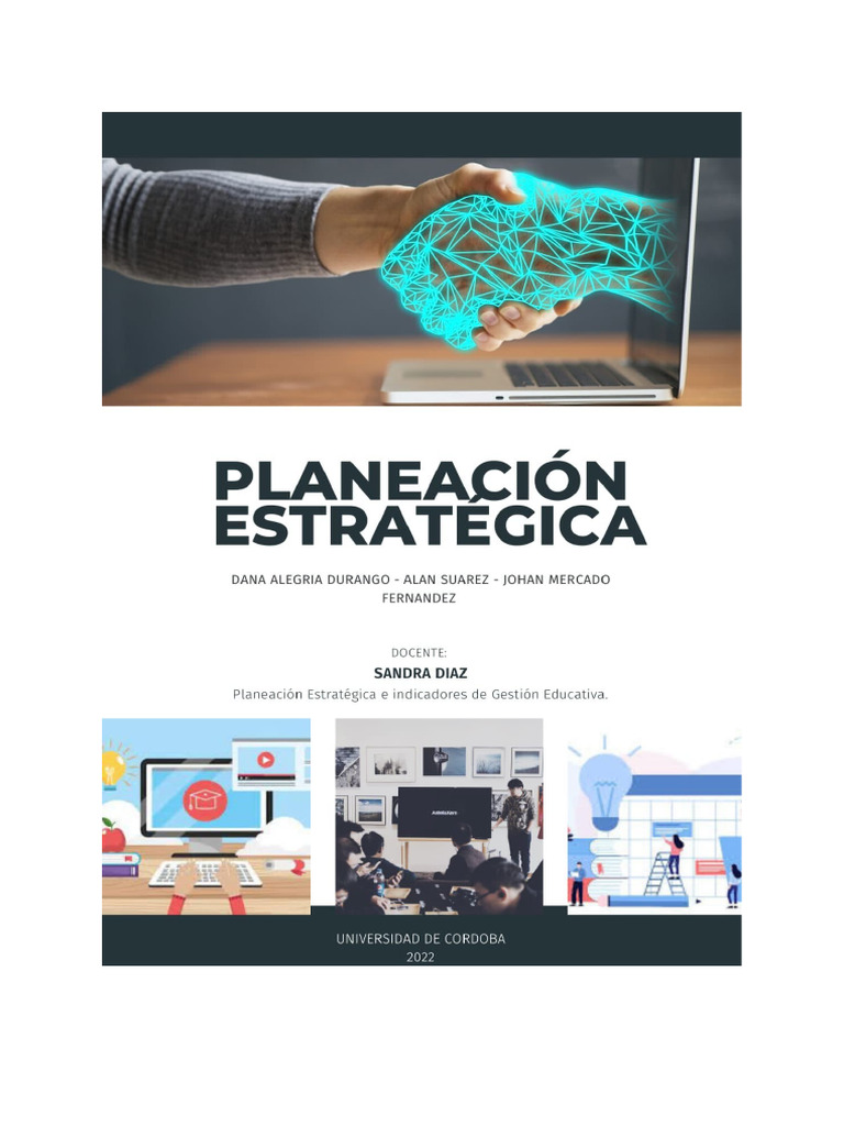 Proyecto, Planeación Estratégica. (Alan Suarez, Mercado Johan y Dana ...