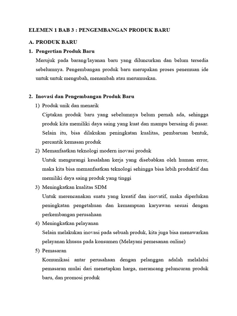 Modul Ajar 3 KBD (Produk Baru) | PDF