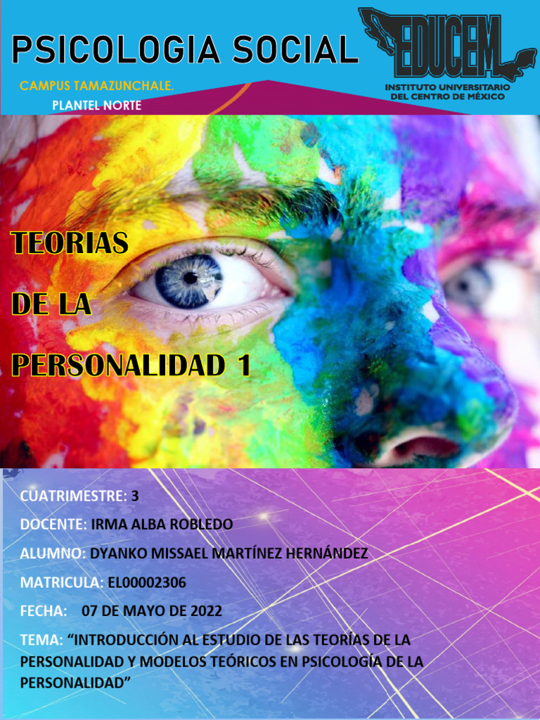 A.A.1_MAPA CONCEPTUAL | PDF | Sicología | Teoría