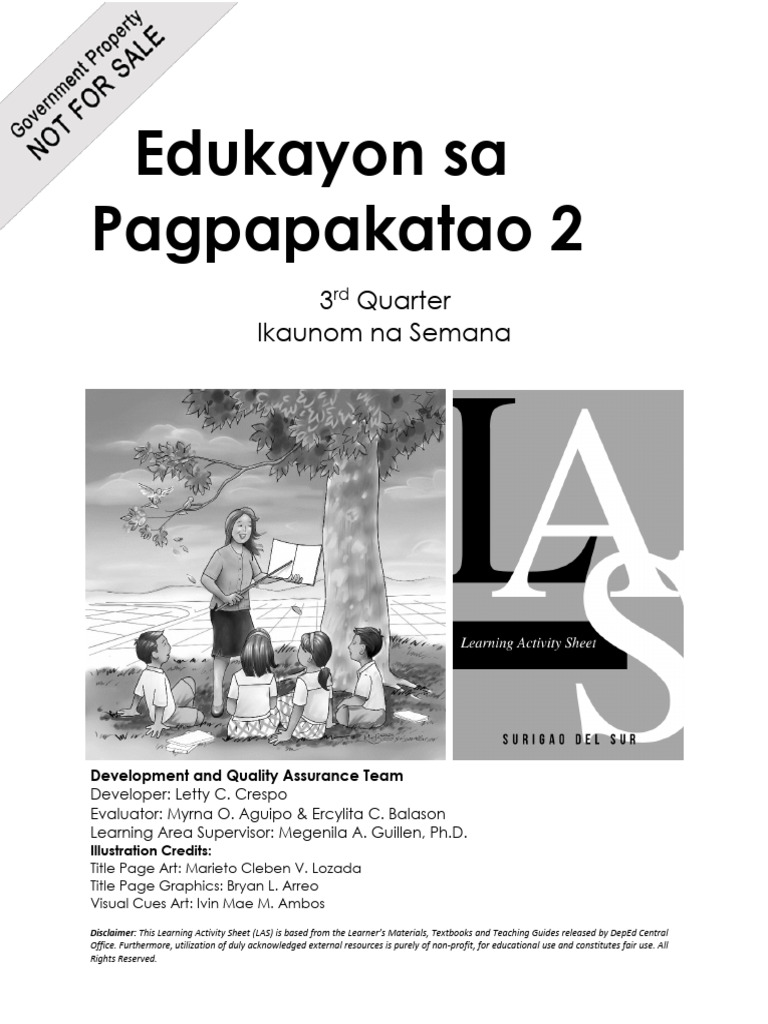 EsP2 q3 Week6 v4 Sinurigaonon | PDF