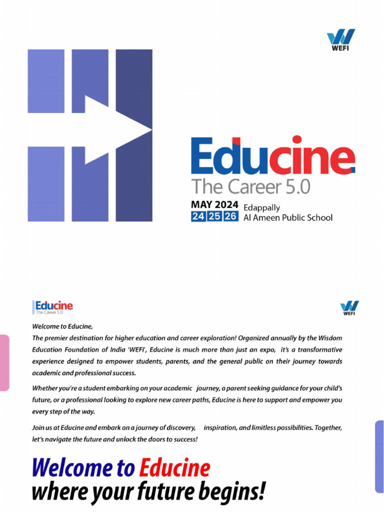Educine Programme Brouchure | PDF