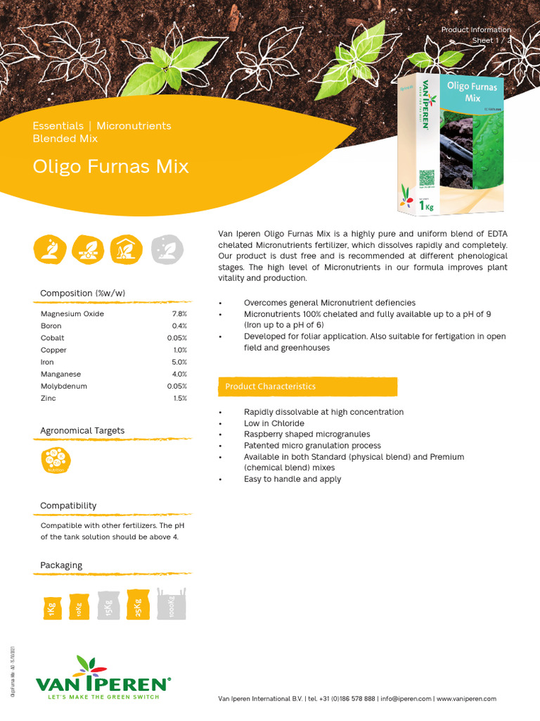 VII LFT EN AD Oligo Furnas Mix 15 10 2021 3630 | PDF | Chelation ...