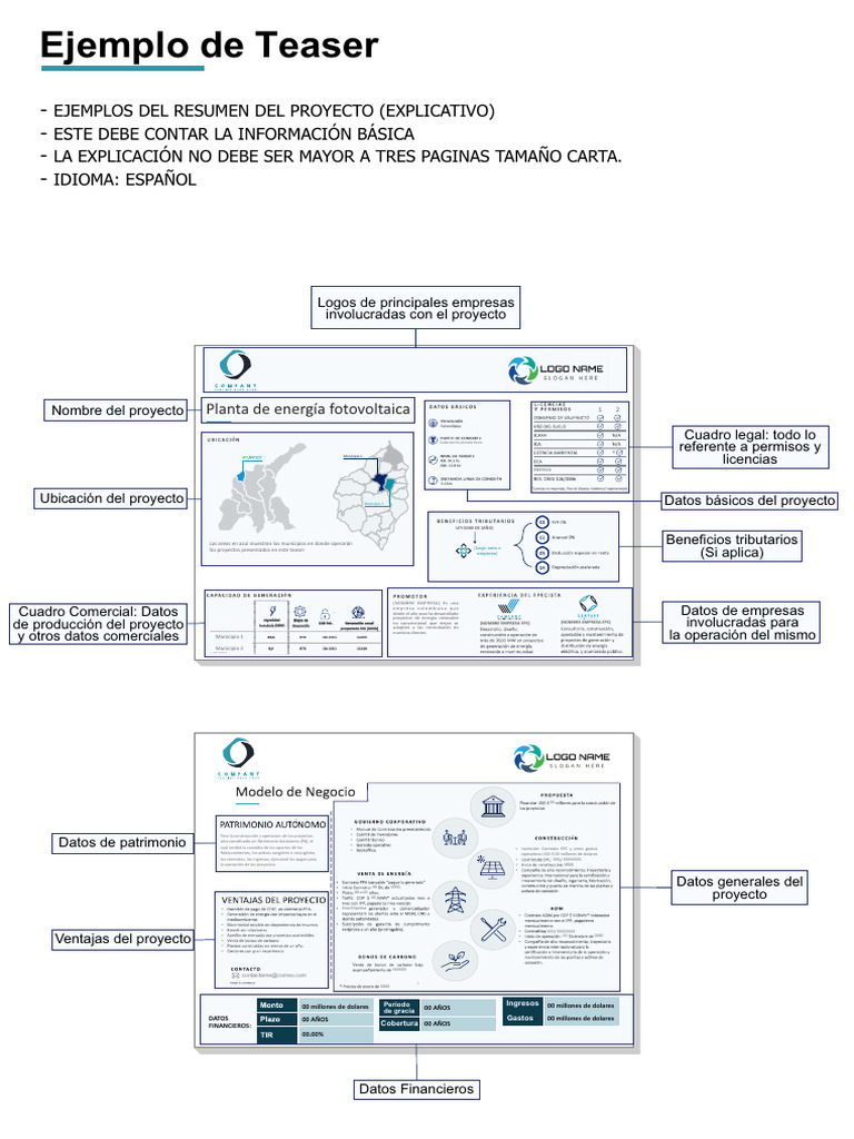 Ejemplo de Teaser | PDF | Business | Economias