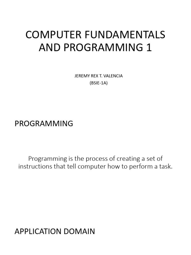 Valencia, Jeremy Rex - Activity5 | PDF | Teaching Methods & Materials | Computers