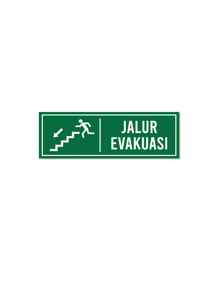 Jalur Evakuasi | PDF
