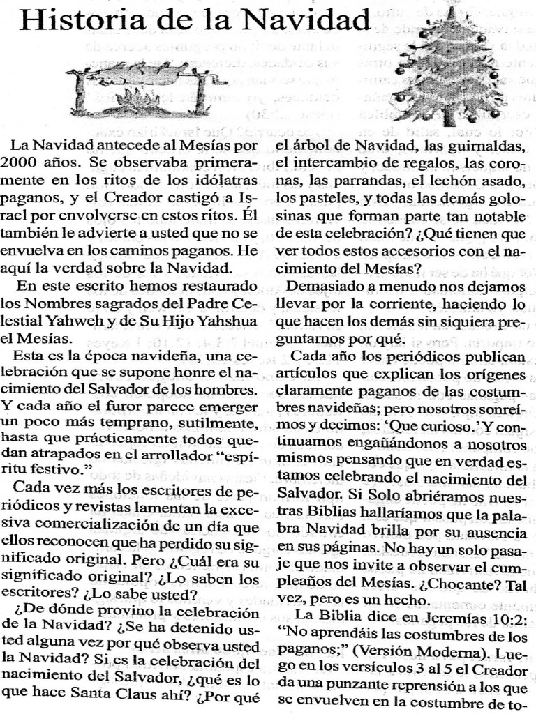 Historia de La Navidad | PDF | Navidad | Yahvé