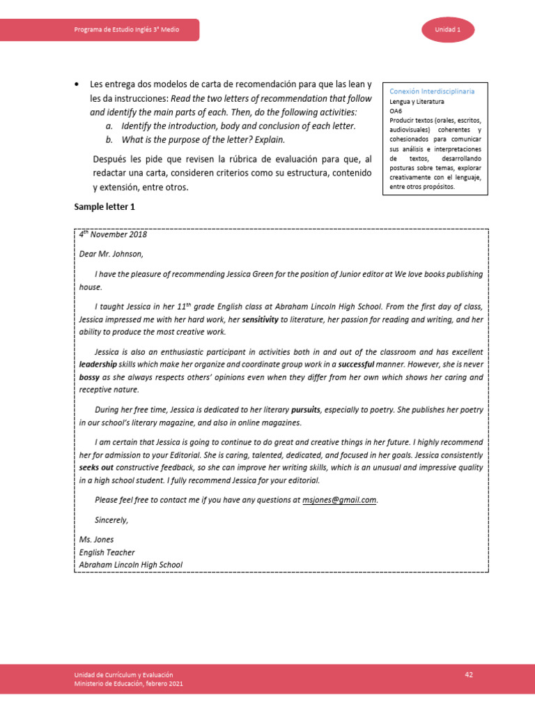 Letter Samples | PDF