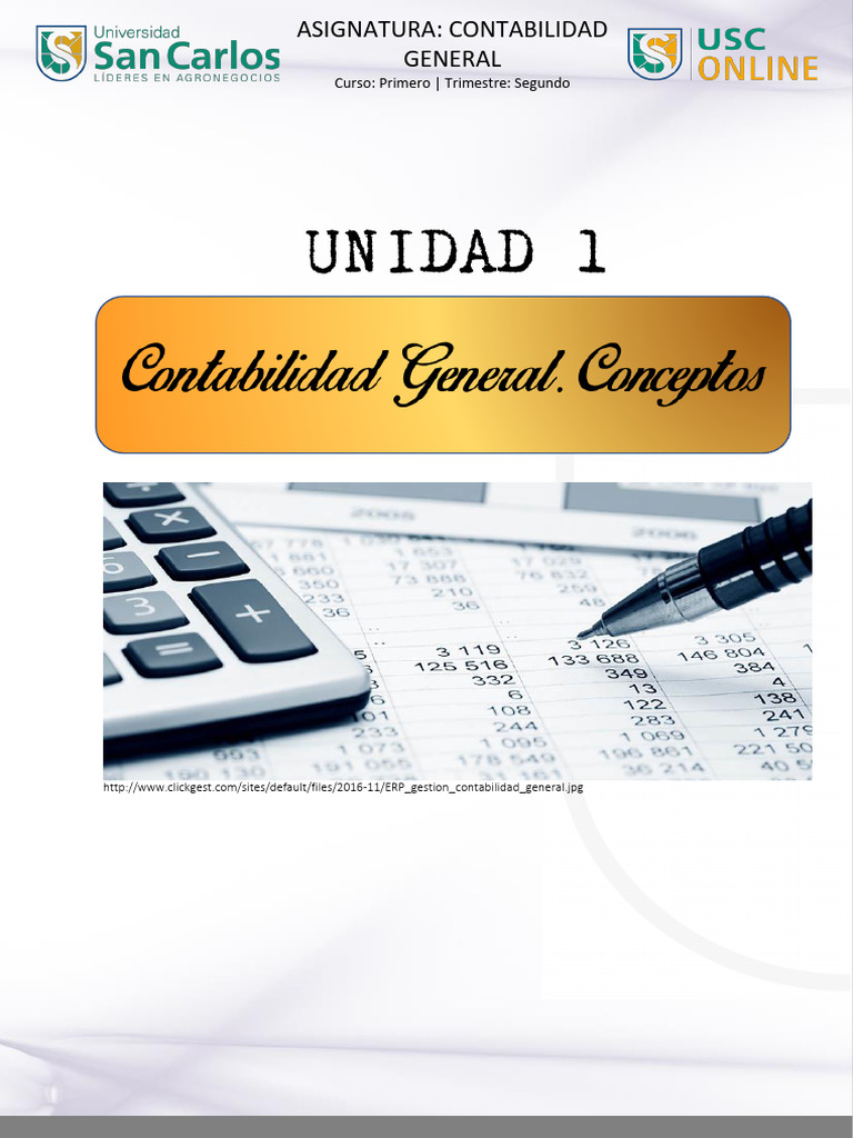 Lectura Básica Unidad 1 | PDF | Contabilidad | Estado financiero