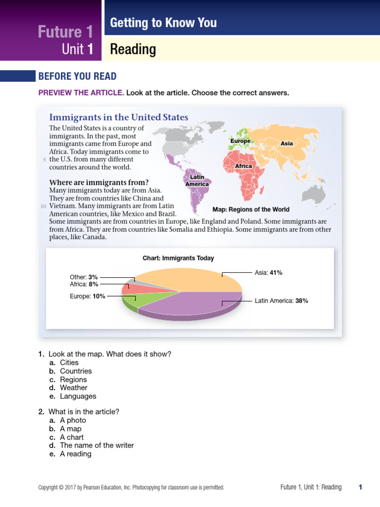 Future_01_CCRS_Reading_01 | PDF | Latin | Linguistics