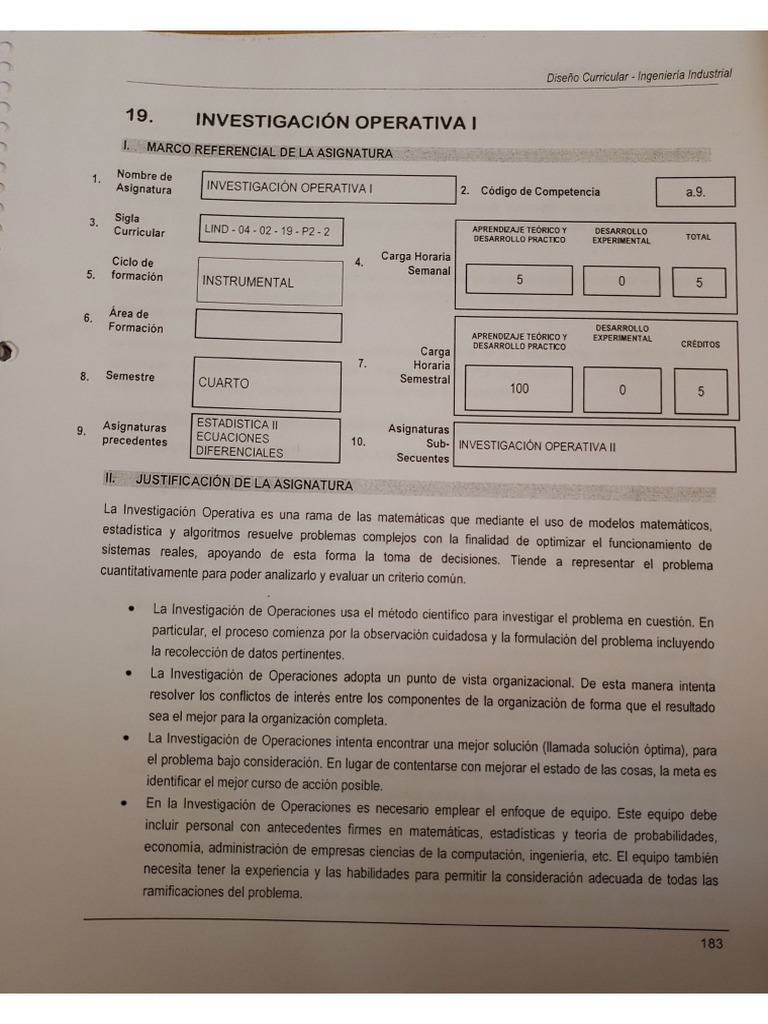 Investigación Operativa | PDF