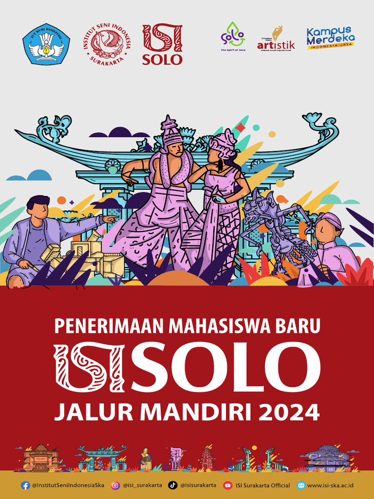 Brosur PMB Jalur Mandiri ISI SOLO 2024 | PDF
