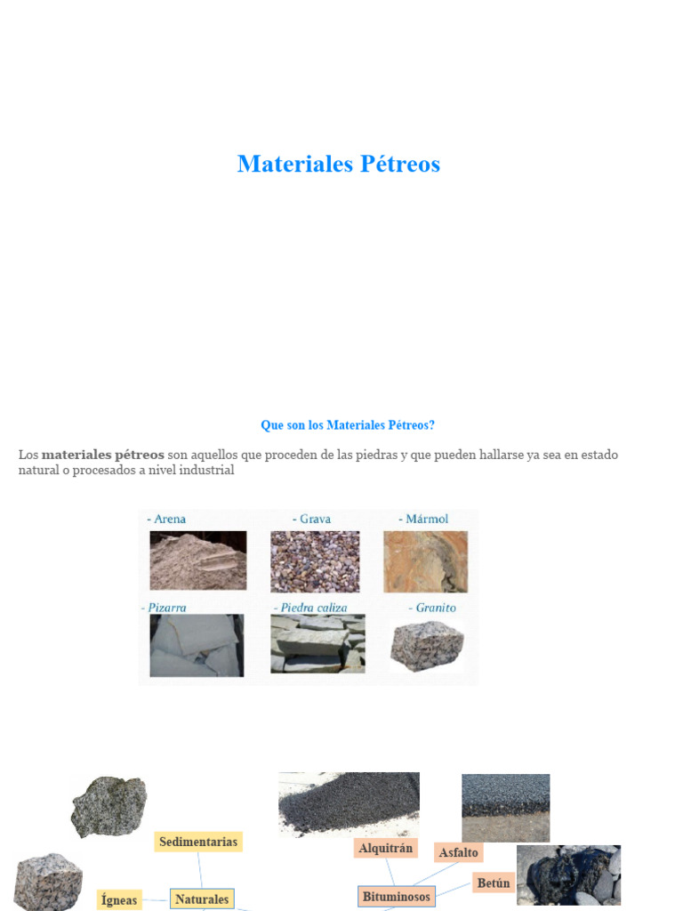 Elementos Petreos | PDF