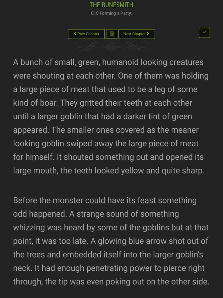 Read The Runesmith Chapter 10 Forming A Party. Online For Free ...
