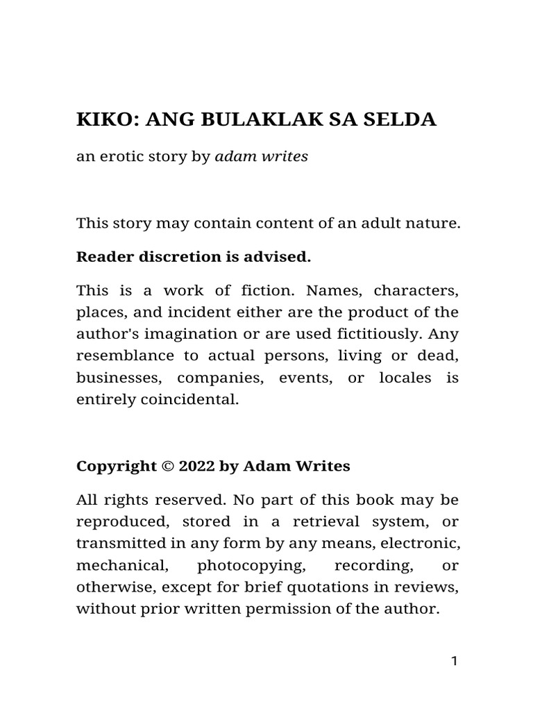 KIKO 01 | PDF