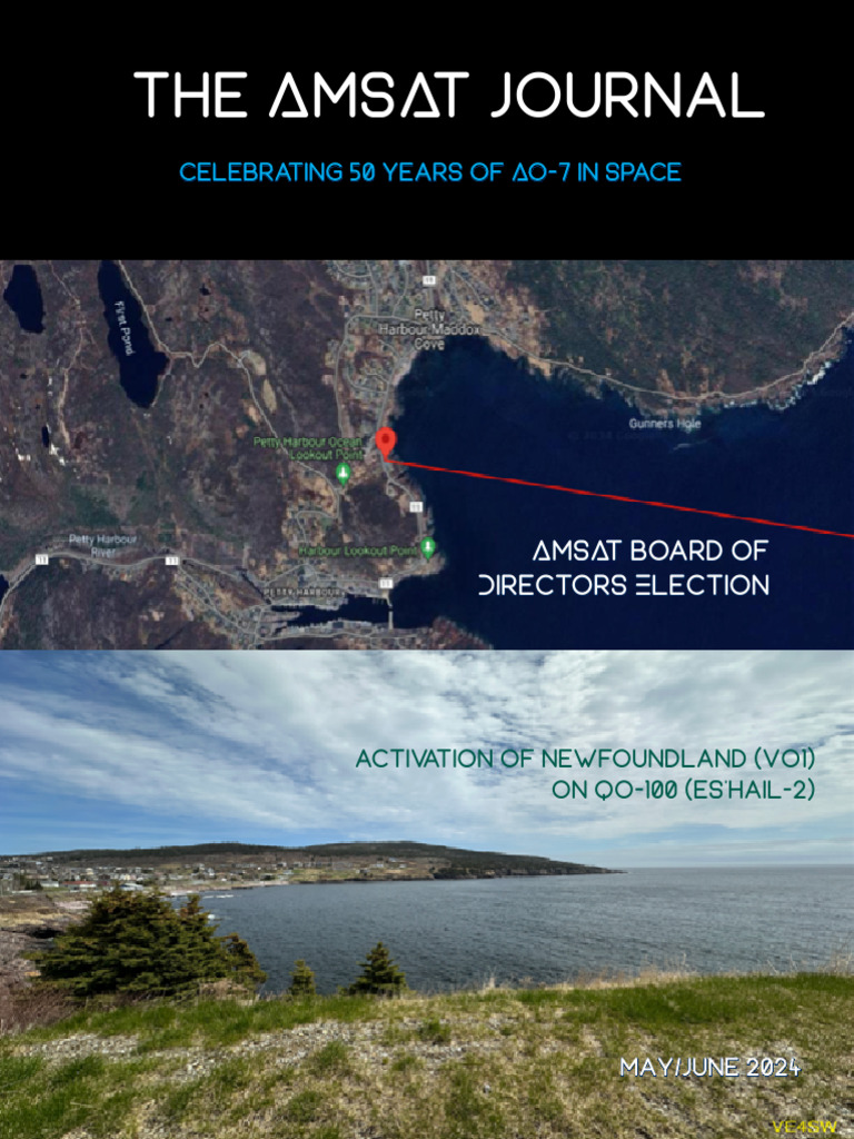 The AMSAT Journal May-June 2024 | PDF | Radio | Amateur Radio