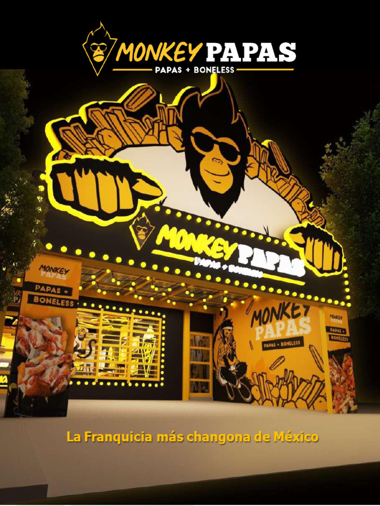 MonkeyPapas - Info Franquicias | PDF | Franquiciamiento