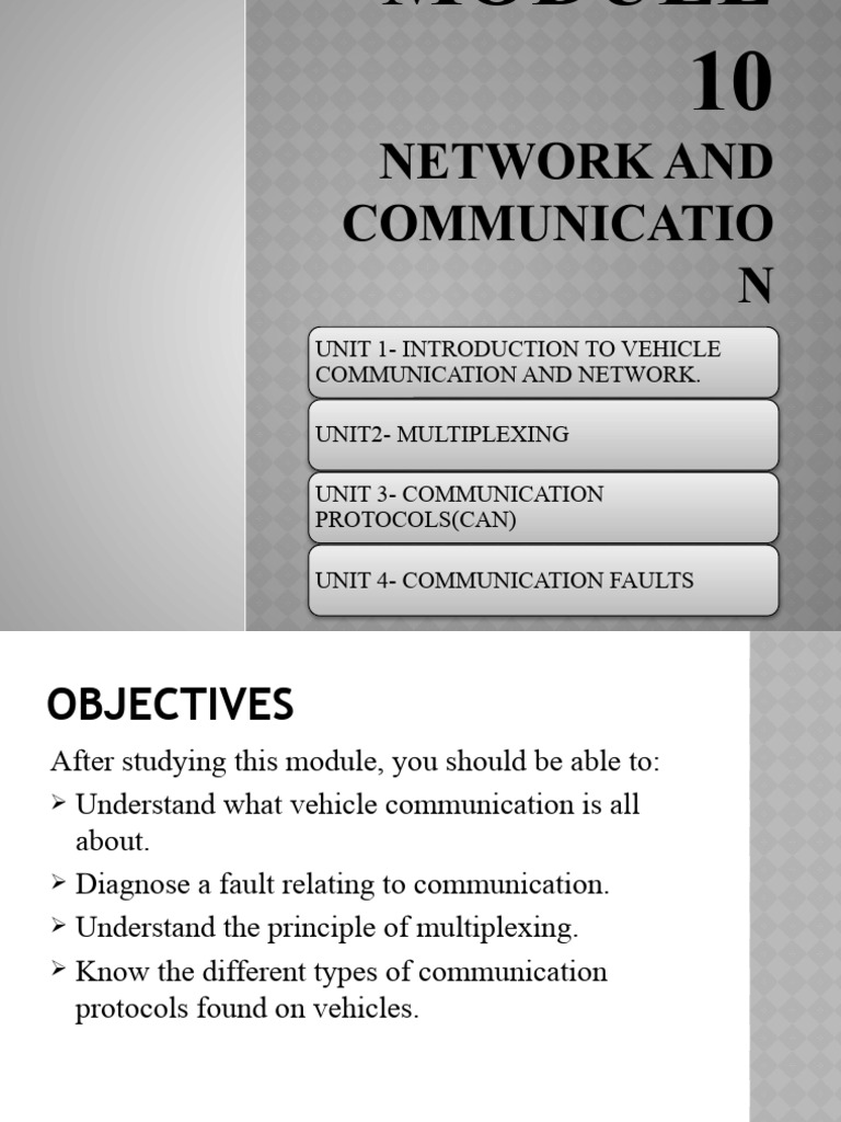 Module 10 | PDF | Telecommunications | Computer Network