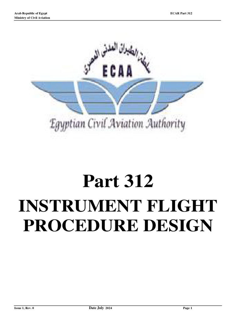 INSTRUMENT FLIGHT PROCEDURE DESIGN - Issue 1, Rev. 0 | PDF | Aviation