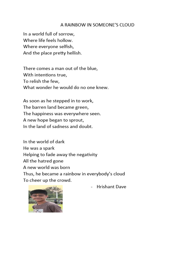 Poem 1 Hrishant Dave | PDF