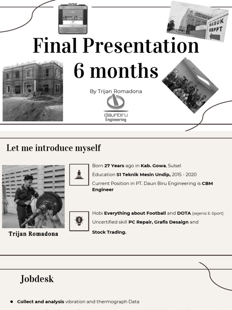 6 Month Review by Trijan | PDF | Data Acquisition | Thermography