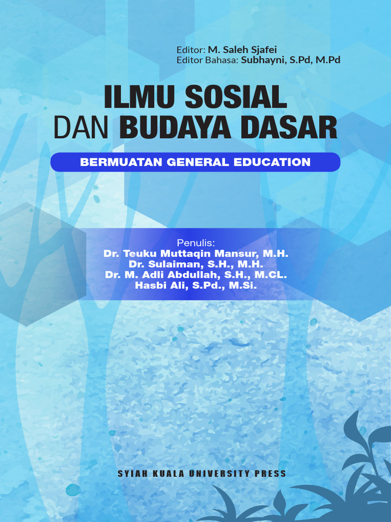 Buku ISBD Dr.-Teuku-Muttaqin-Mansur-M.H.-dkk | PDF | Ilmu Sosial