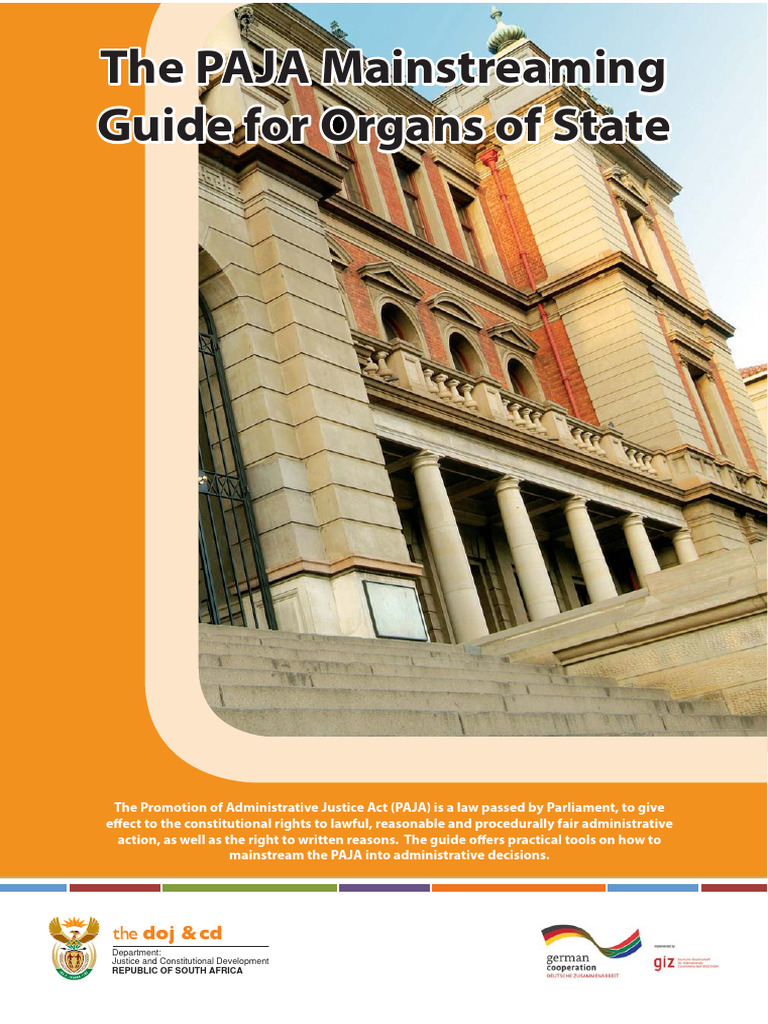 2015 PAJA MainstreamingGuideA4 | PDF | Administrative Law | Business ...