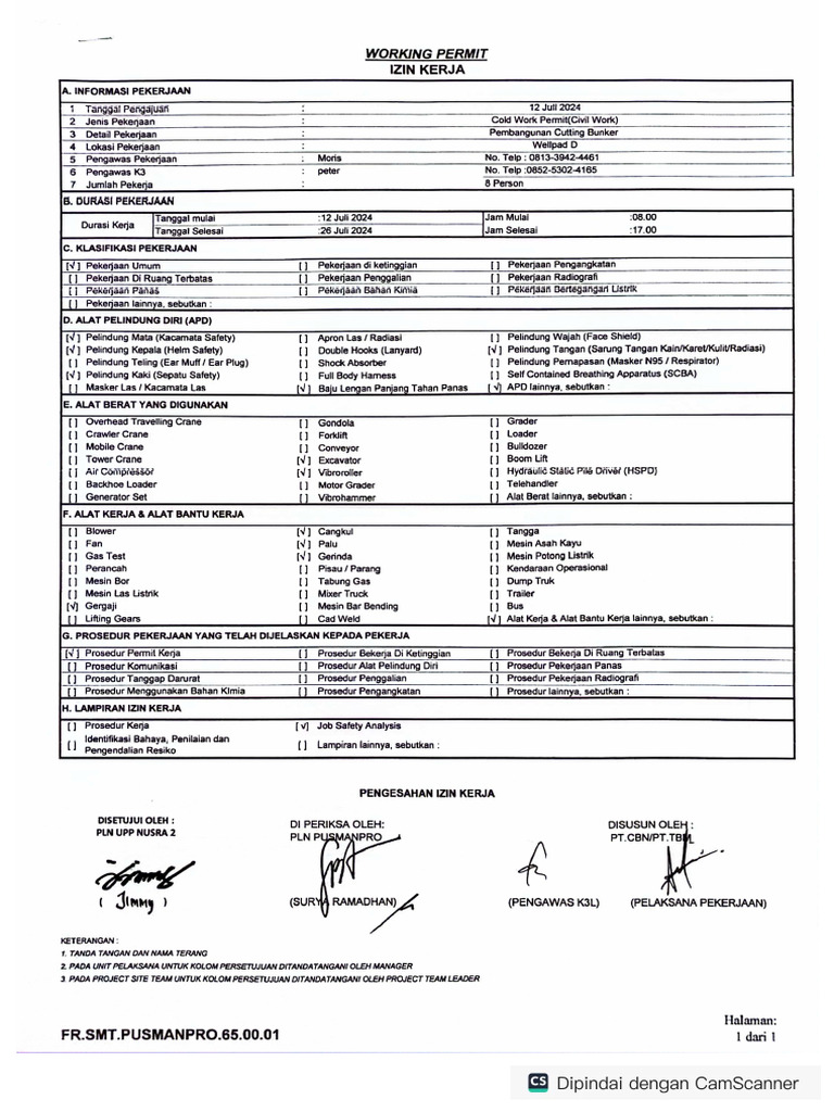 Cutting Bunker D 12-26 Juli 2024 | PDF